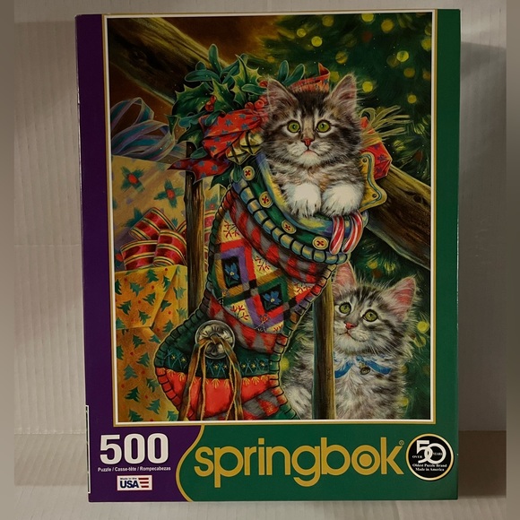 springbok | Games | Springbok 50 Piece Stocking Curiosity Puzzle | Poshmark
